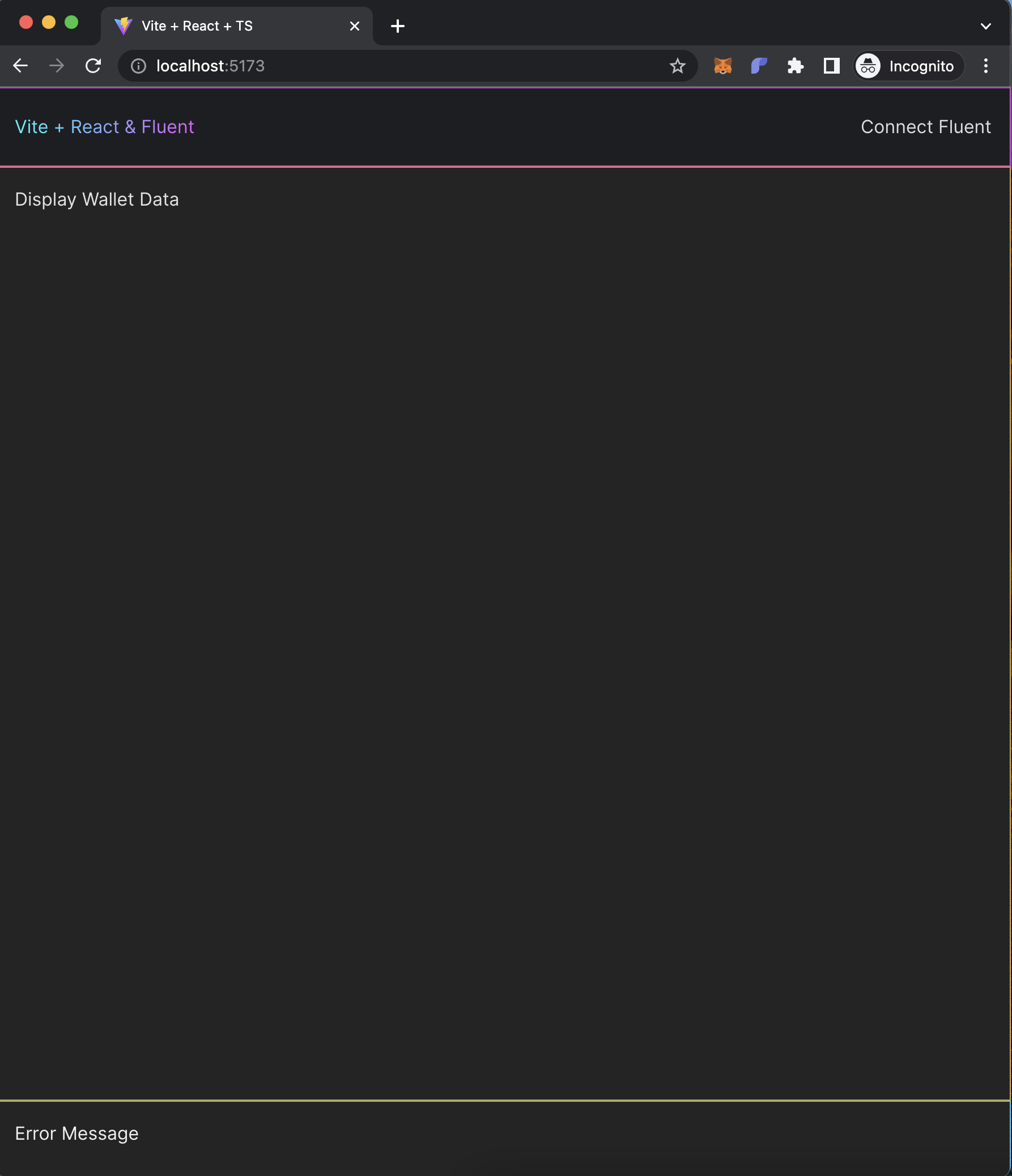 Fluent Wallet docs Fluent Wallet docs