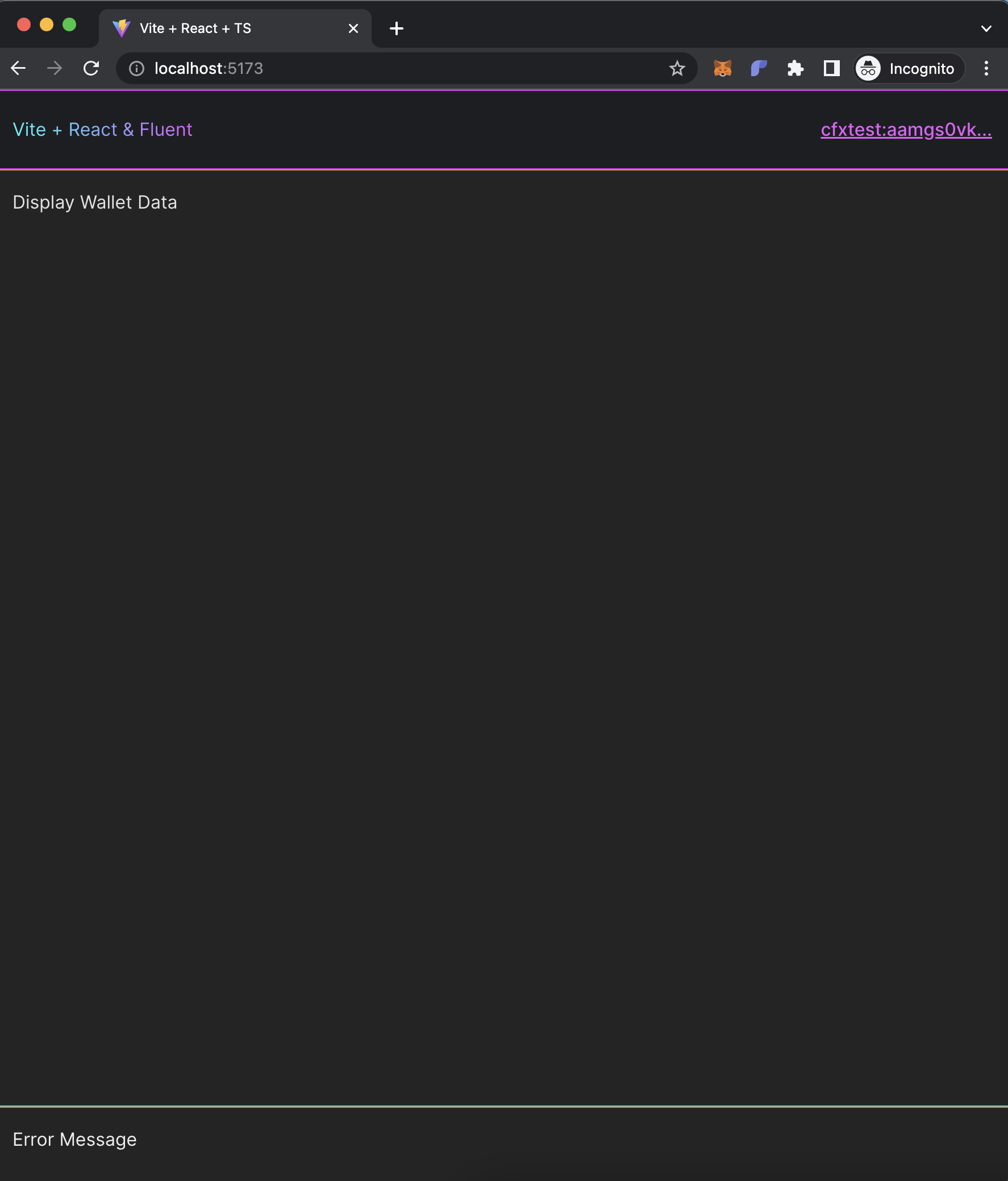 Fluent Wallet docs Fluent Wallet docs